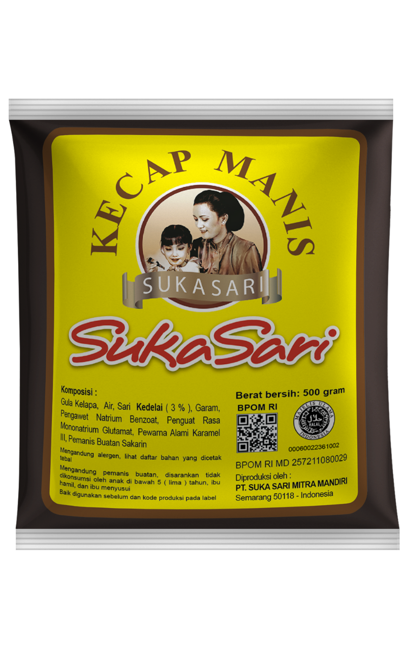 Kecap Manis SukaSari 500 gram - Kecap Sukasari