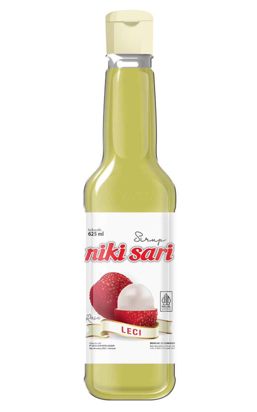 Sirup Niki Sari Rasa Leci 625 ml - Kecap Sukasari